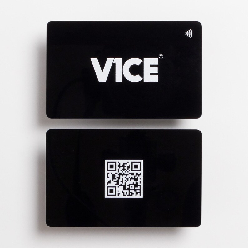 NFC Plastic Business Cards - Premium NFC Business Cards: Customisable ...