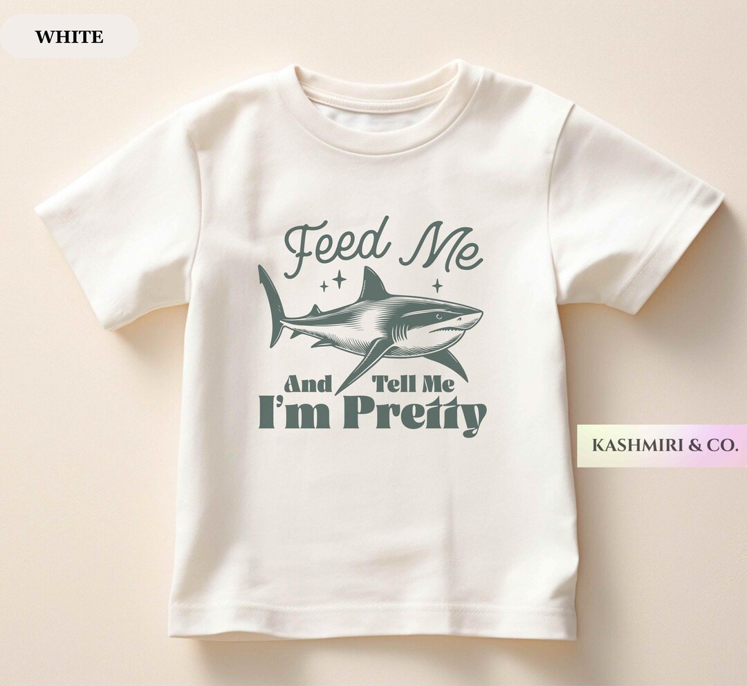 Shark Toddler Shirt Funny Feed Me Shark Lover Gift Ocean Animal Protect ...