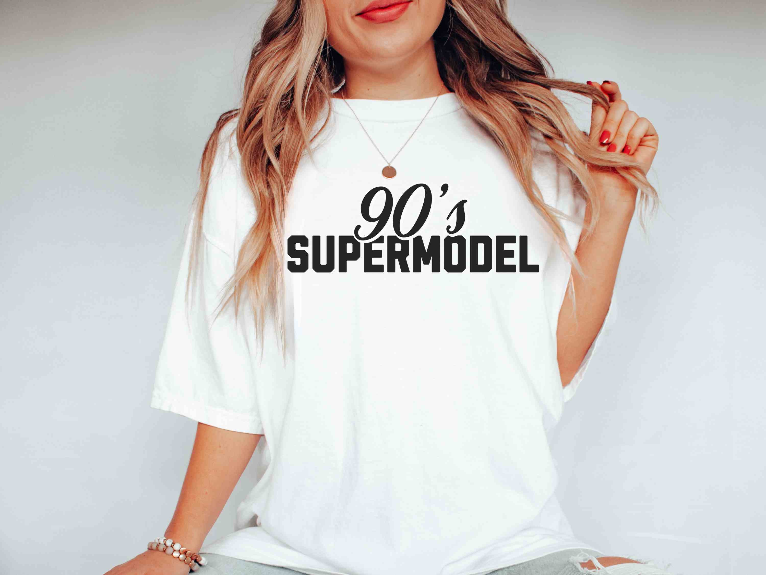 90s Supermodel Shirt, Instagram Model Tshirt, Retro 90s Gift for Her ...
