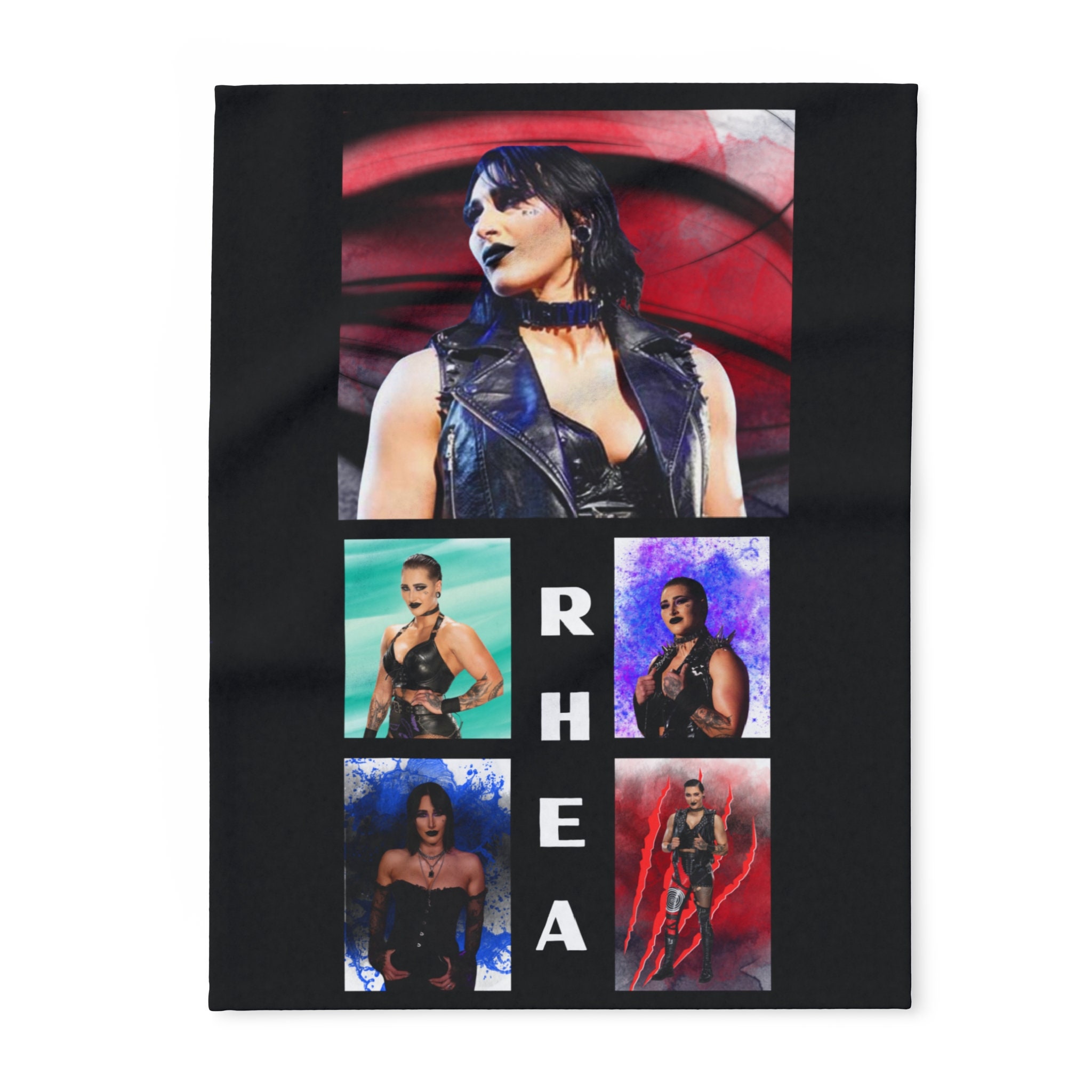 Rhea Ripley Wwe Themed Arctic Fleece Blanket - Etsy