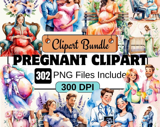 Pregnancy Clipart: "pregnant WOMAN Clipart" Pregnant Girl Clipart Stork ...