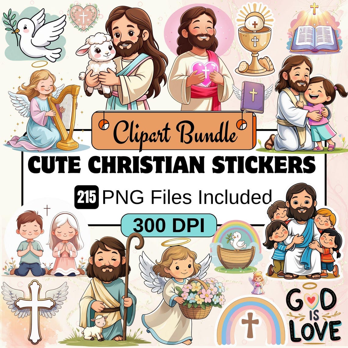 214 Cute Christian Sticker,faith Stickersbible Journaling,inspirational ...