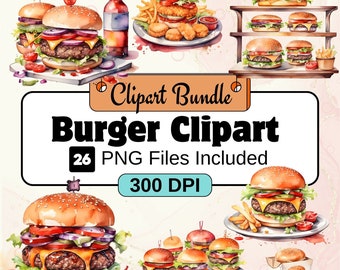 Chicken Clipart, Watercolor Chicken PNG Bundle, 24 PNG Farm Animals ...