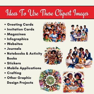 Black People Clipart, People Clipart PNG Bundle, 275 PNG Black People ...