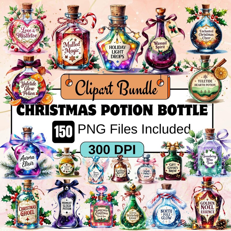 Christmas Potions - Etsy