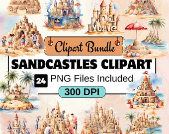 Sandwich Clipart, Watercolor Sandwich, Food Clipart, PNG Bundle, 24 ...