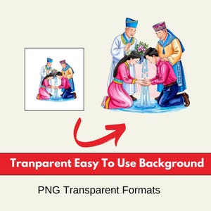 Hmong Couple Clipart, Cute Couple Clipart PNG Bundle, 244 PNG Romantic ...