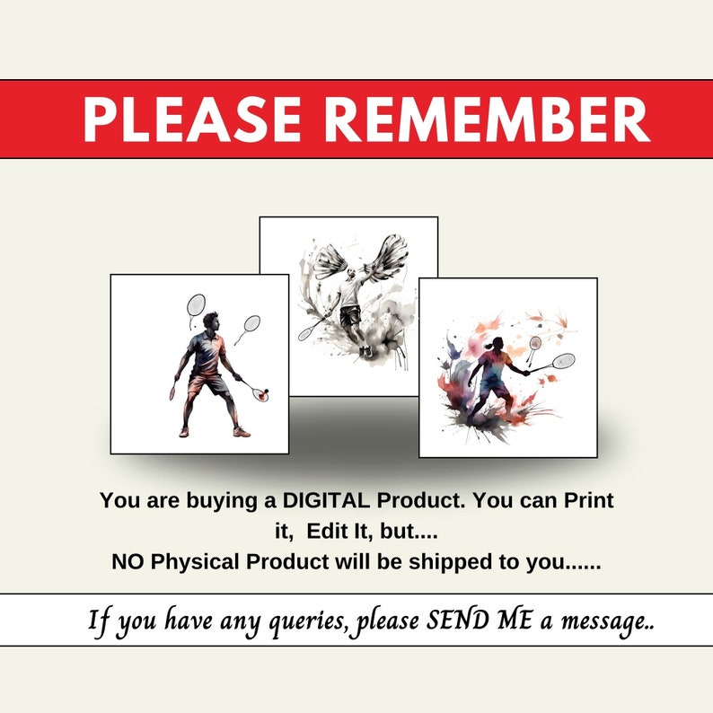 Badminton Clipart, Sports Clipart PNG Bundle, 24 PNG Badminton Clipart ...