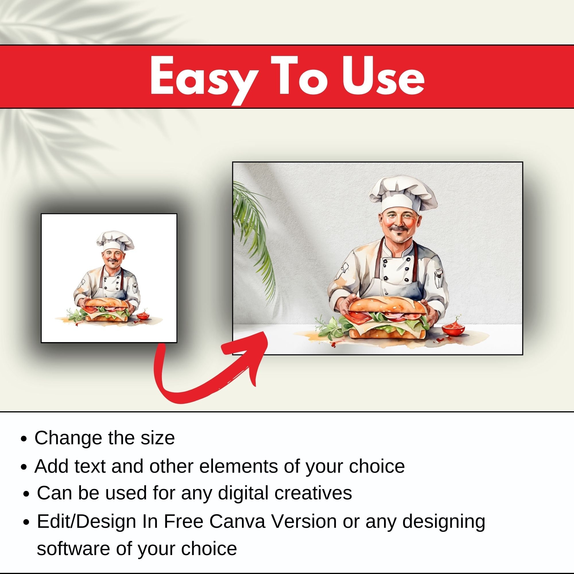 Sandwich Clipart, Watercolor Sandwich, Food Clipart, PNG Bundle, 24 ...