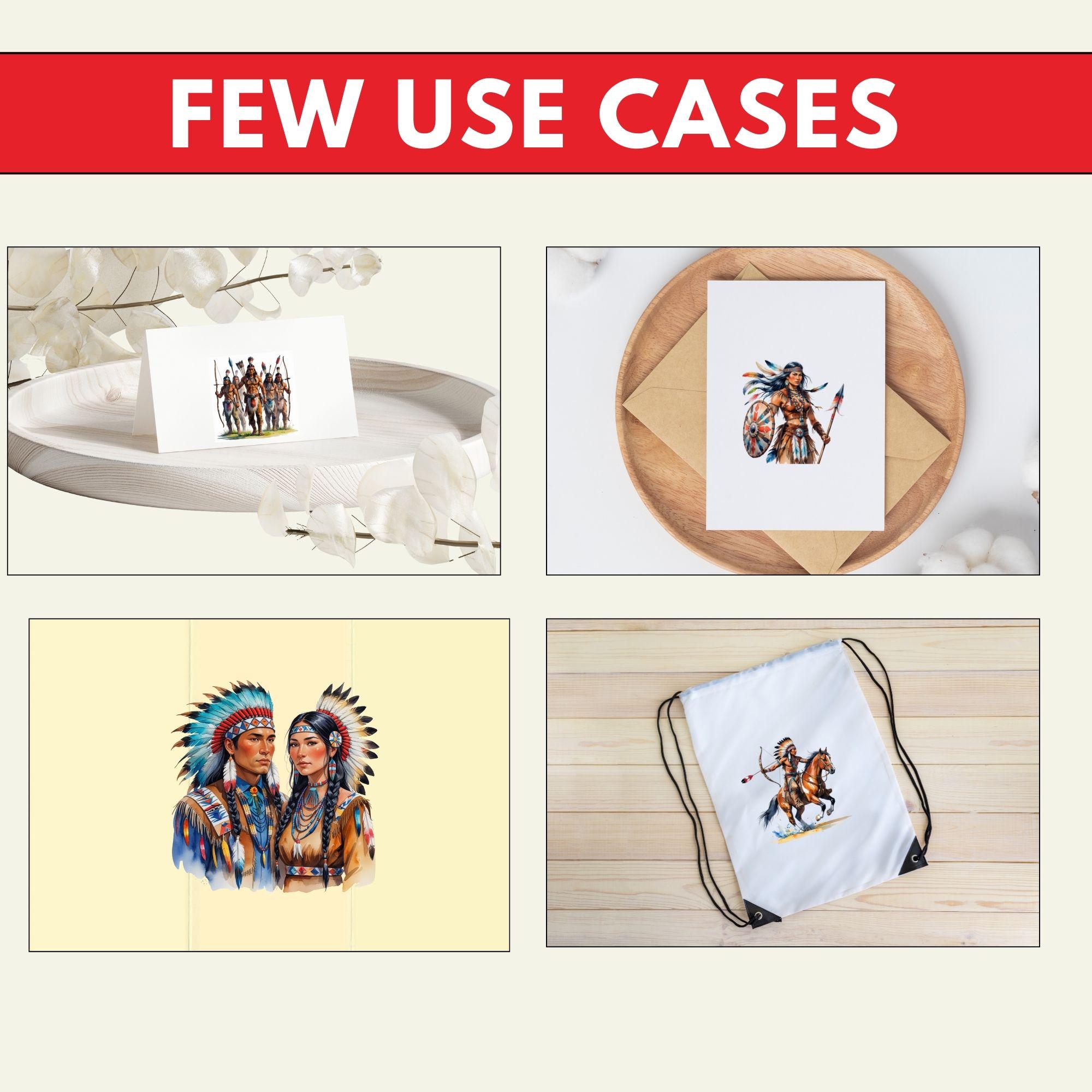 Native American Watercolor Clipart Bundle,african American Clipart ...
