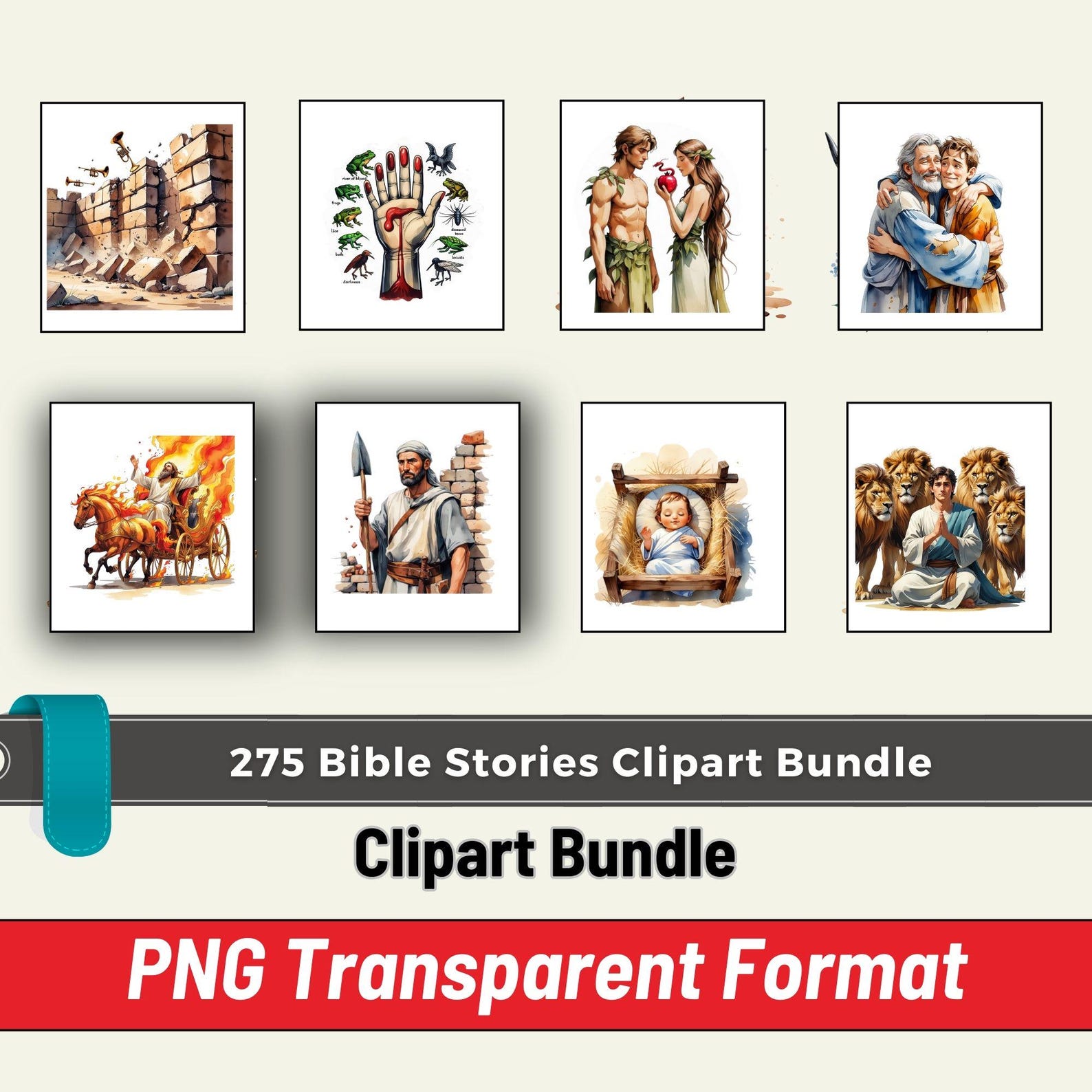 275 Bible Stories Clipart,bible Story PNG, Biblical Characters Clipart ...