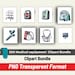 Medical Equipment Clipart, Medical Clipart PNG Bundle,medical ...