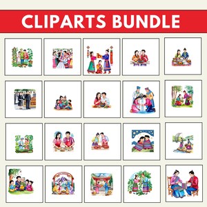 Hmong Couple Clipart, Cute Couple Clipart PNG Bundle, 244 PNG Romantic ...
