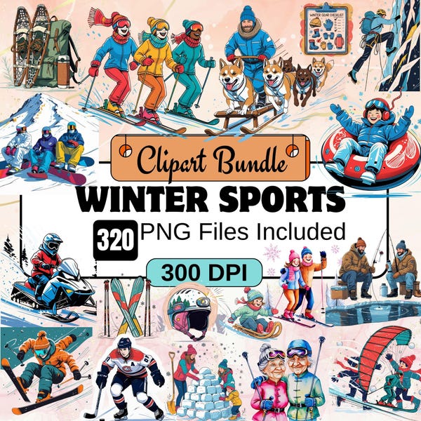 Winter Graphics - Etsy