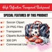 Soccer Clipart, Sports Clipart PNG Bundle, 24 PNG Soccer Clipart Bundle ...
