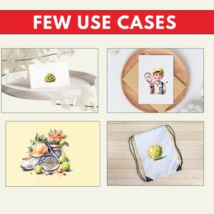 Tennis Clipart, Sports Clipart PNG Bundle, 73 PNG Tennis Clipart Bundle ...