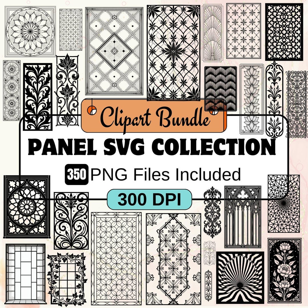 350+ Panel Collection,geometric & Floral Privacy Screen Panels Laser ...