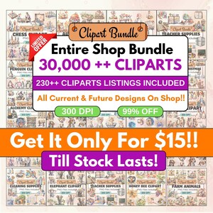 Travel Clipart Bundle, Vacation Holiday Graphics, 225 Travel Clipart ...