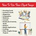 Teacher Watercolor Clipart, School Clipart PNG Bundle, 345 Classroom ...