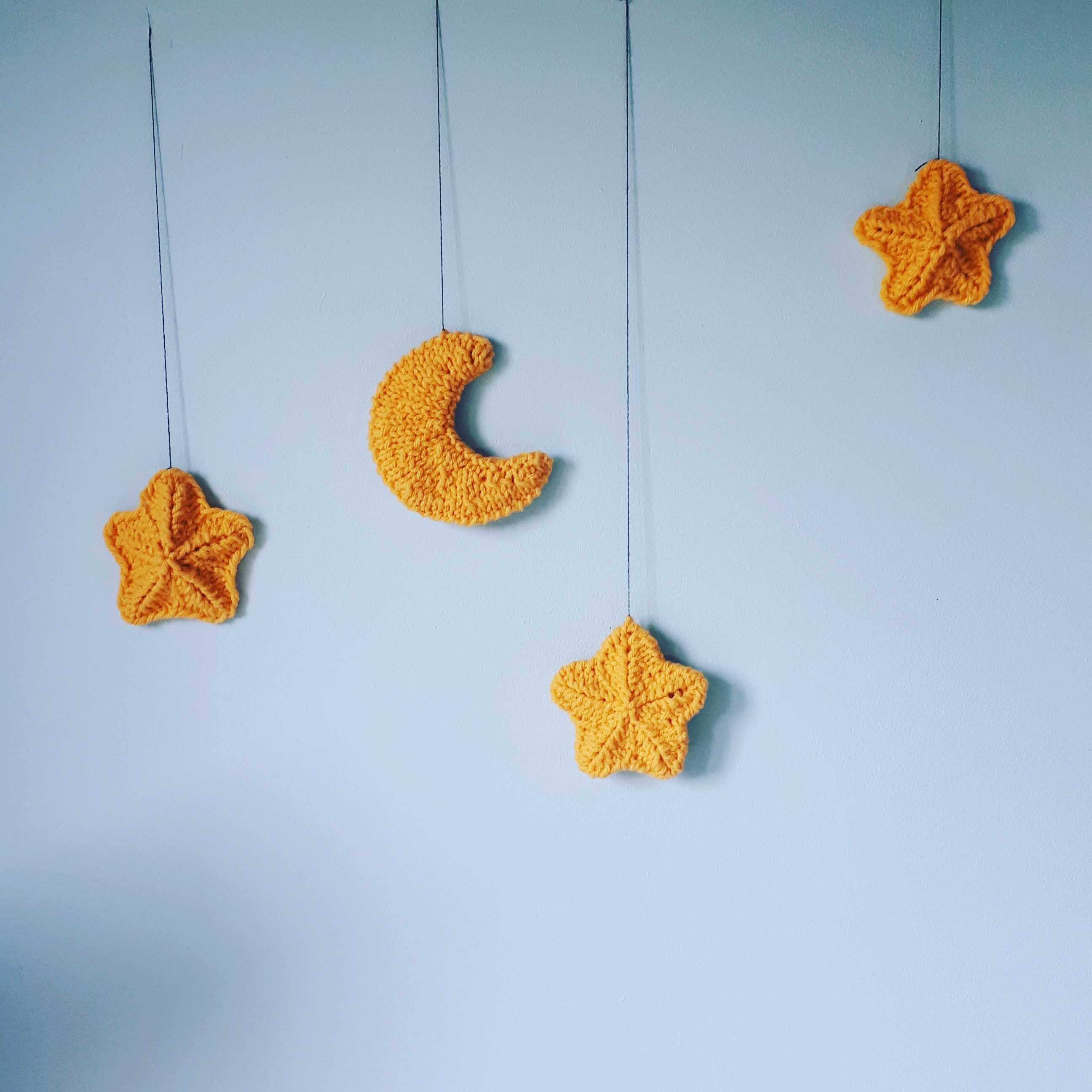 Crescent Moon Knitting Pattern - Etsy