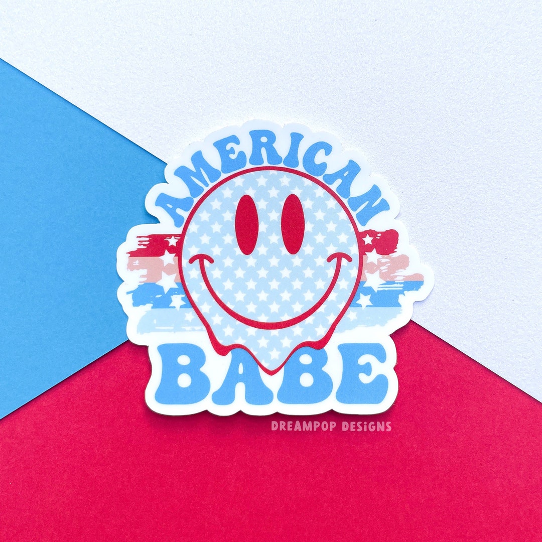 American Sticker USA Sticker Die Cut Sticker - Etsy