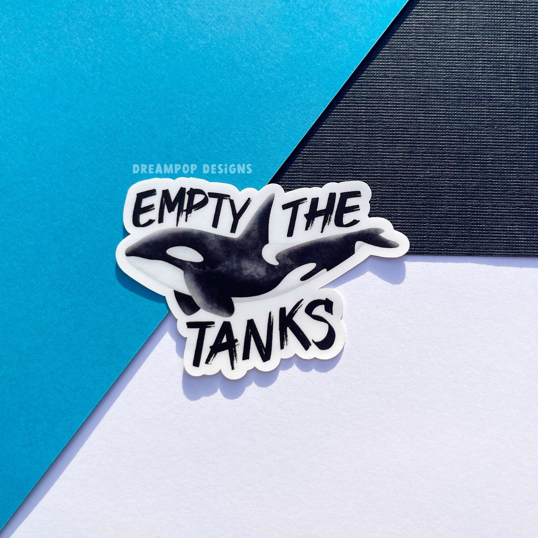 Orca Sticker Whale Sticker Die Cut Sticker - Etsy