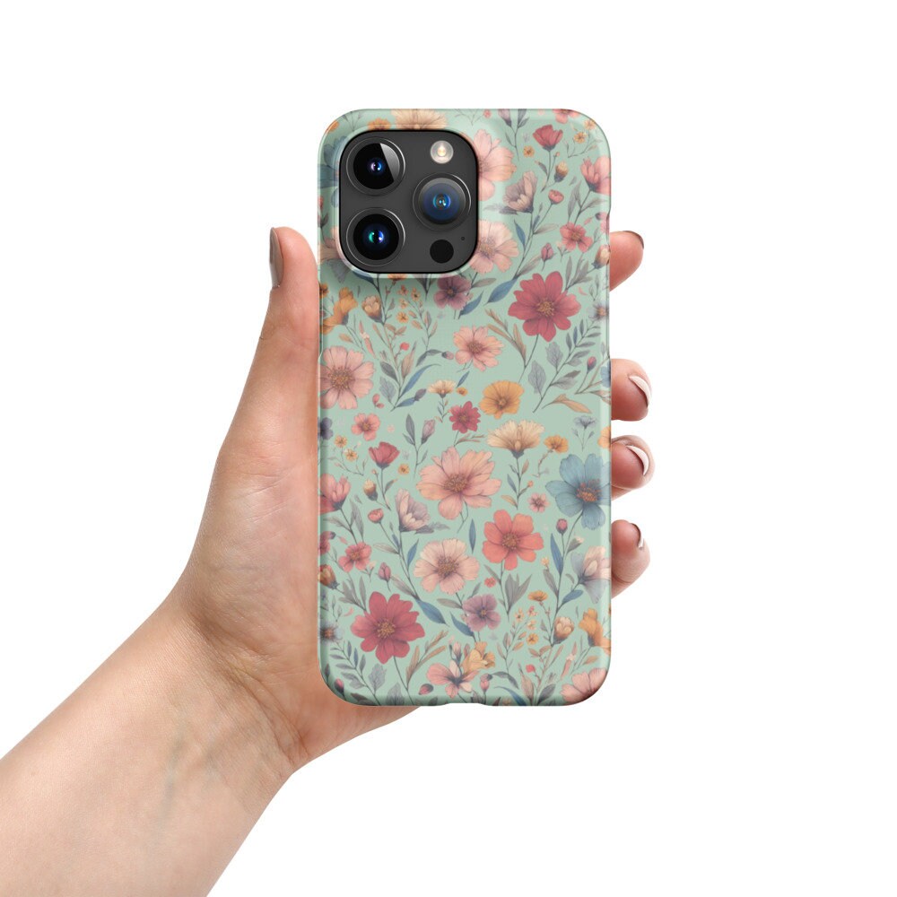 Hand-painted Watercolor Wild Flower Phone Case for iPhone & Samsung ...