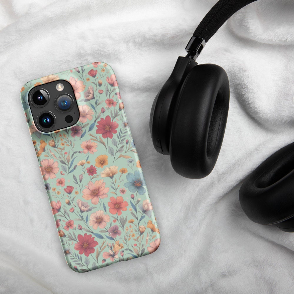 Hand-painted Watercolor Wild Flower Phone Case for iPhone & Samsung ...