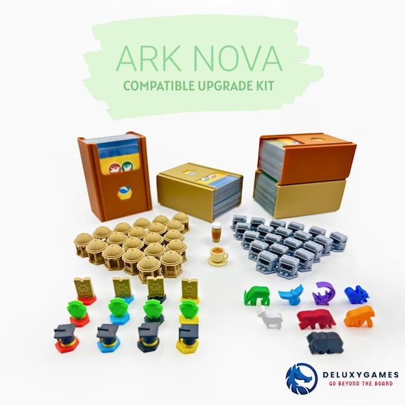 Ark Game 3D Tiles For Board Game Upgrade Ark Nova