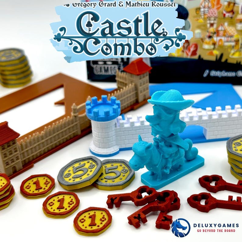 Castle Combo Upgrade Kit: Card Holders & Tokens for Sleeved Cards - Etsy