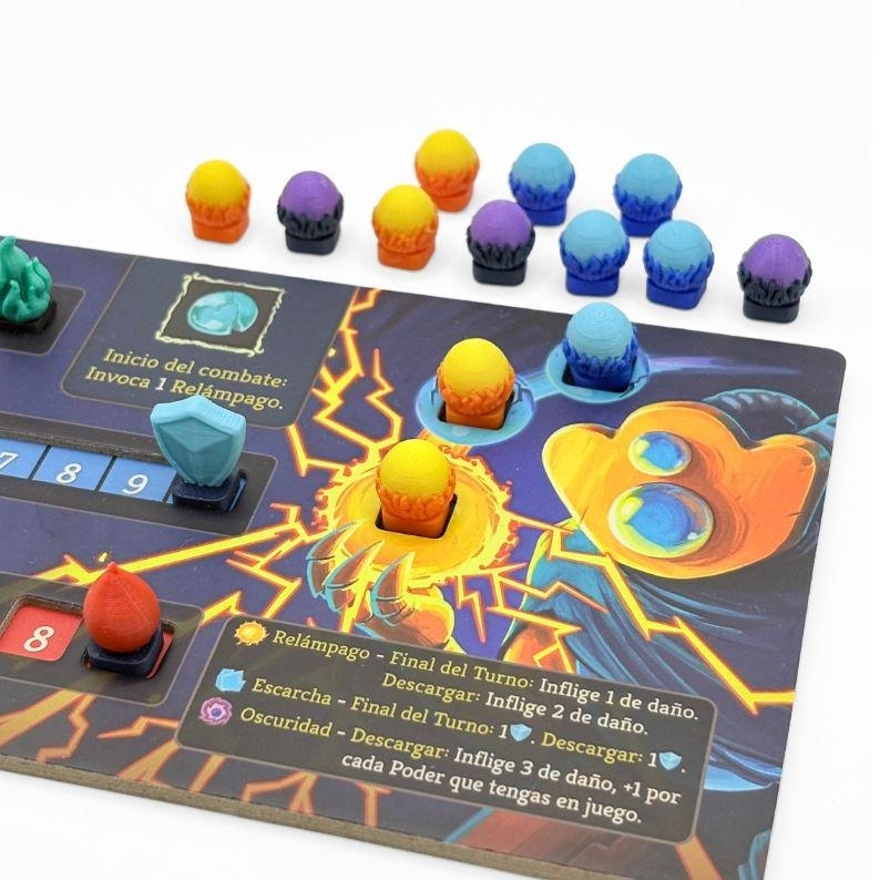 Slay the Spire Board Game Upgrade Kit + Downfall, Deluxe Tokens & Track ...