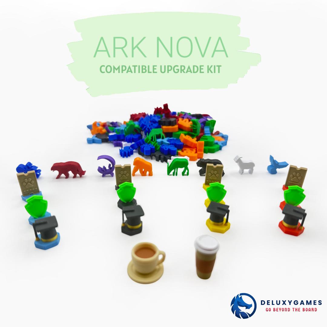 Ark Game 3D Tiles For Board Game Upgrade Ark Nova