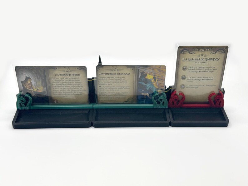 Arkham Horror LCG Card Stand Act Plan Scenario Card Holders Magnetic - Etsy