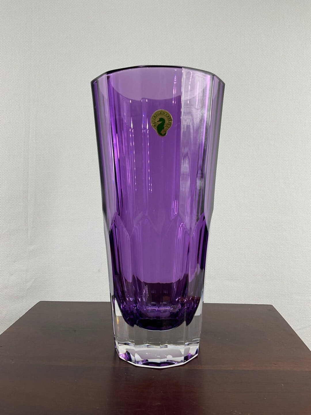 Waterford Rare Jeff Leatham Icon 10 Inch Amethyst Vase - Etsy