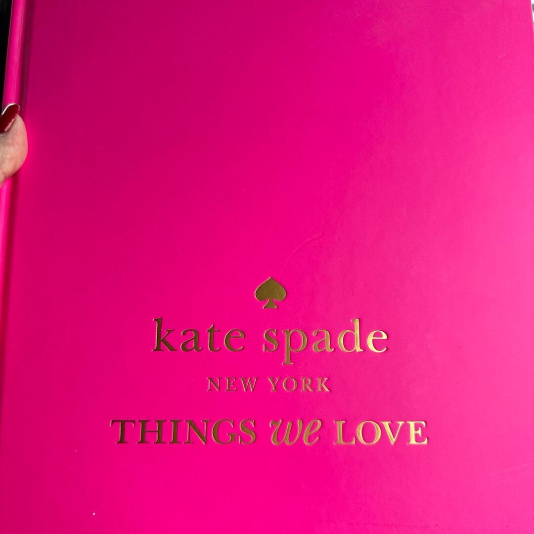 Kate Spade New York Things We Love Hardcover Book - Etsy