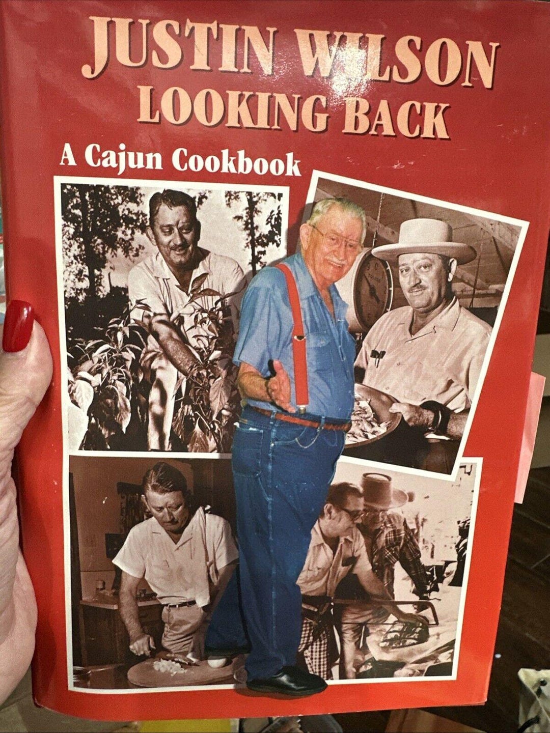 Justin Wilson Looking Back A Cajun Cookbook Hardcover - Etsy