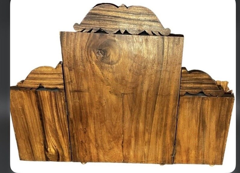 Wooden Book Decorative Fireplace Screen One of a Kind - Etsy
