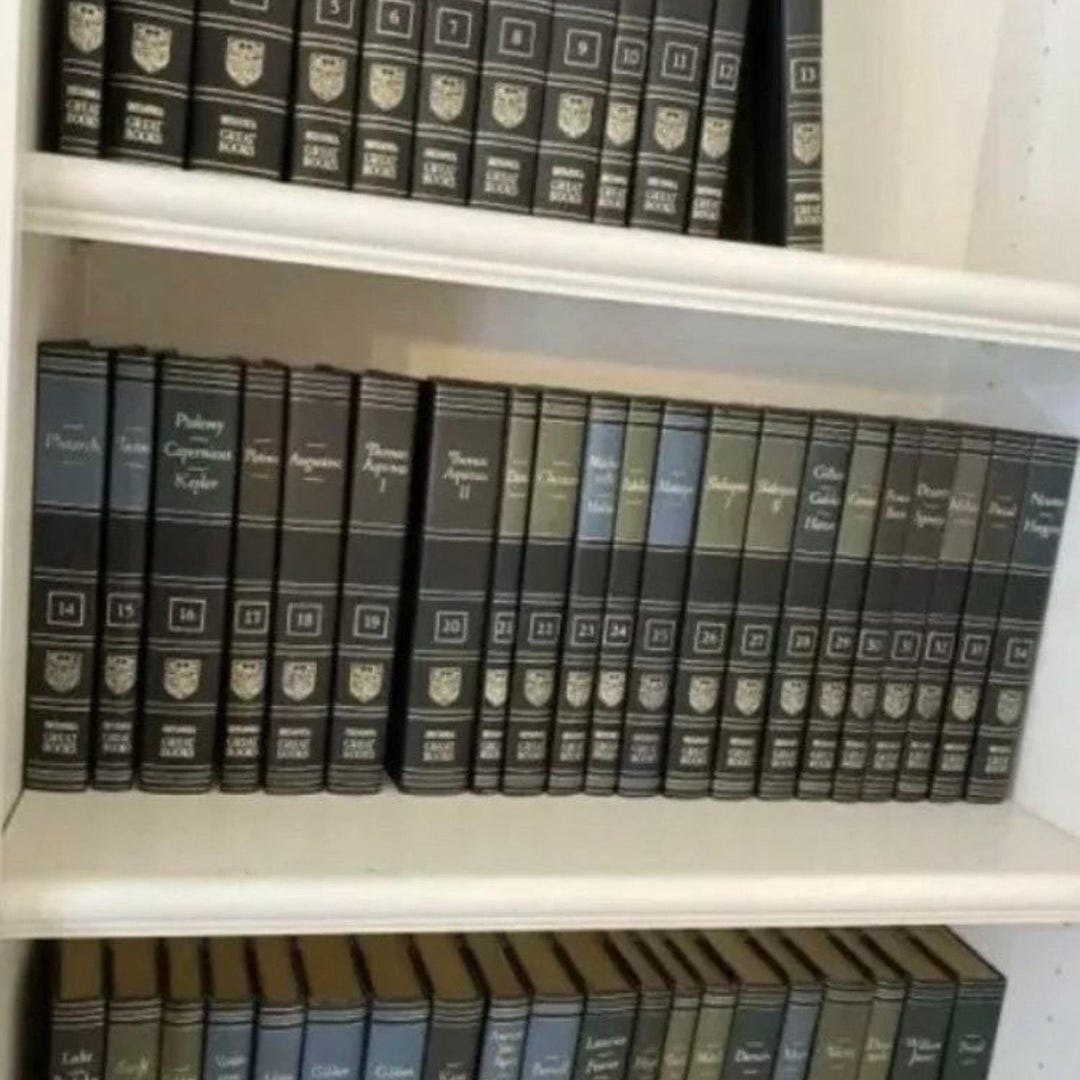 Great Books of the Western World 1952 Encyclopedia Britannica Complete ...