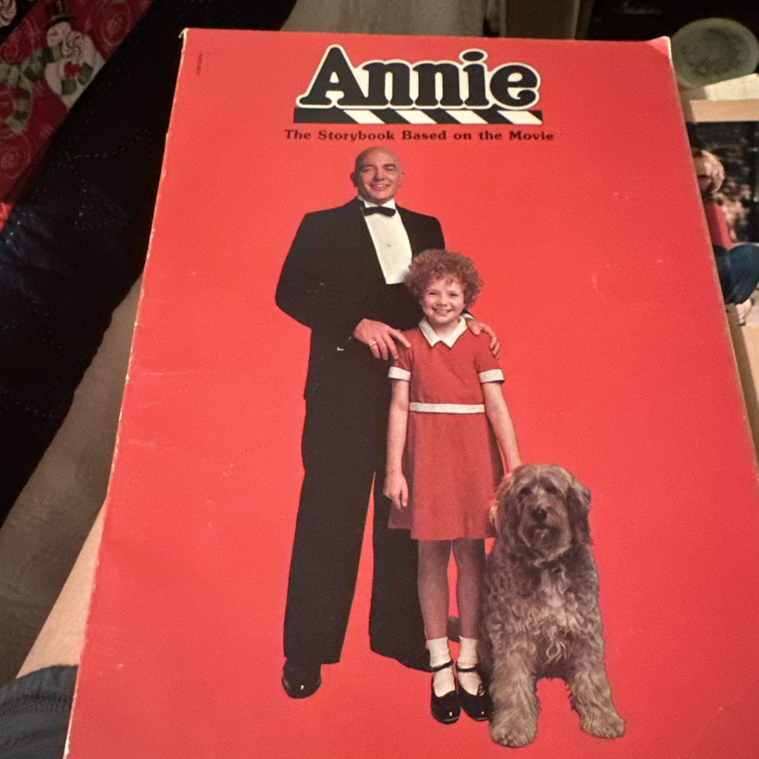 Annie the Storybook Based on the Movie Vintage Scholastic Book 1982 Amy ...