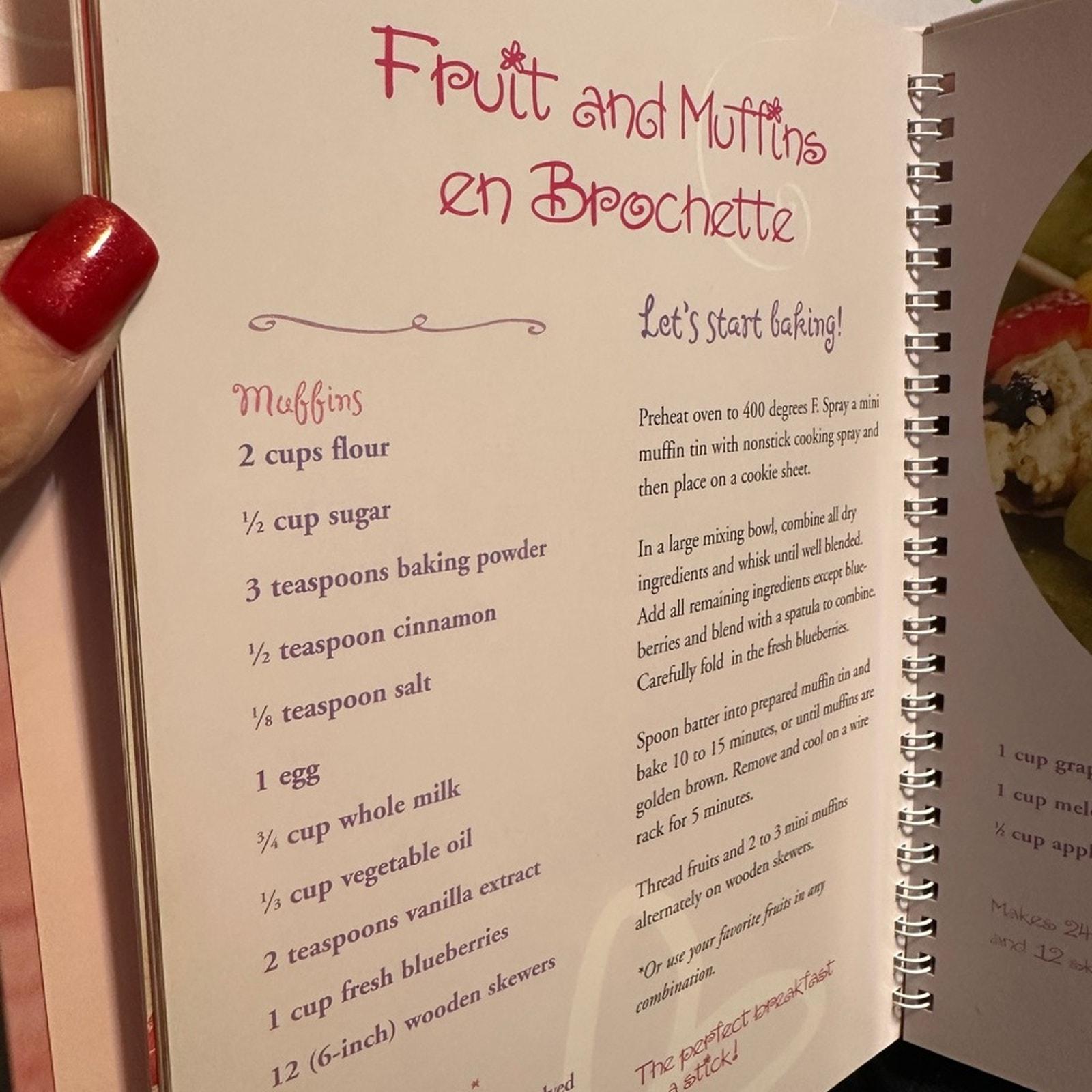 NEW Pink Princess Tea Parties Cookbook - Etsy