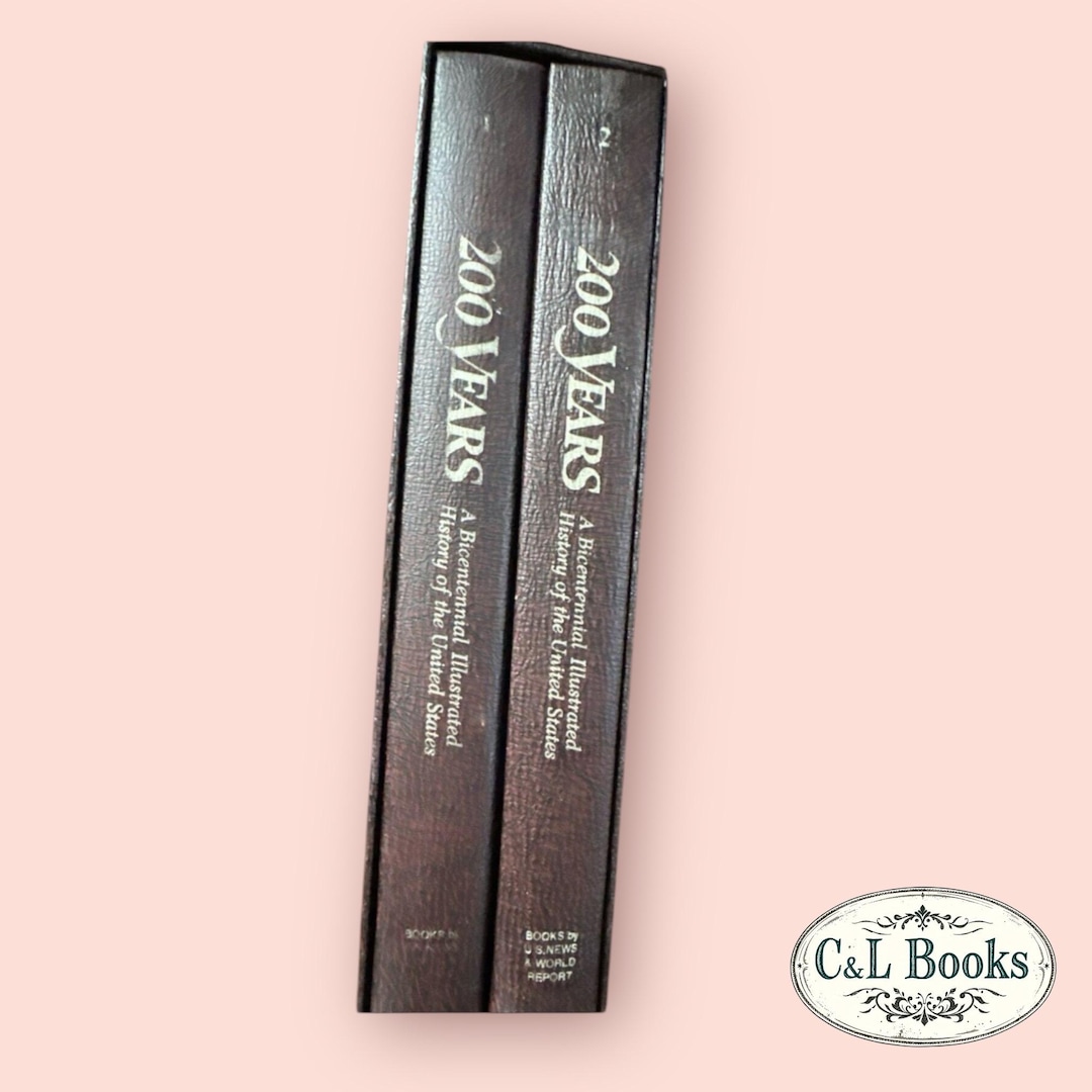 Bicentennial US History Box Set, Illustrated Hardcover (1973 Vintage ...