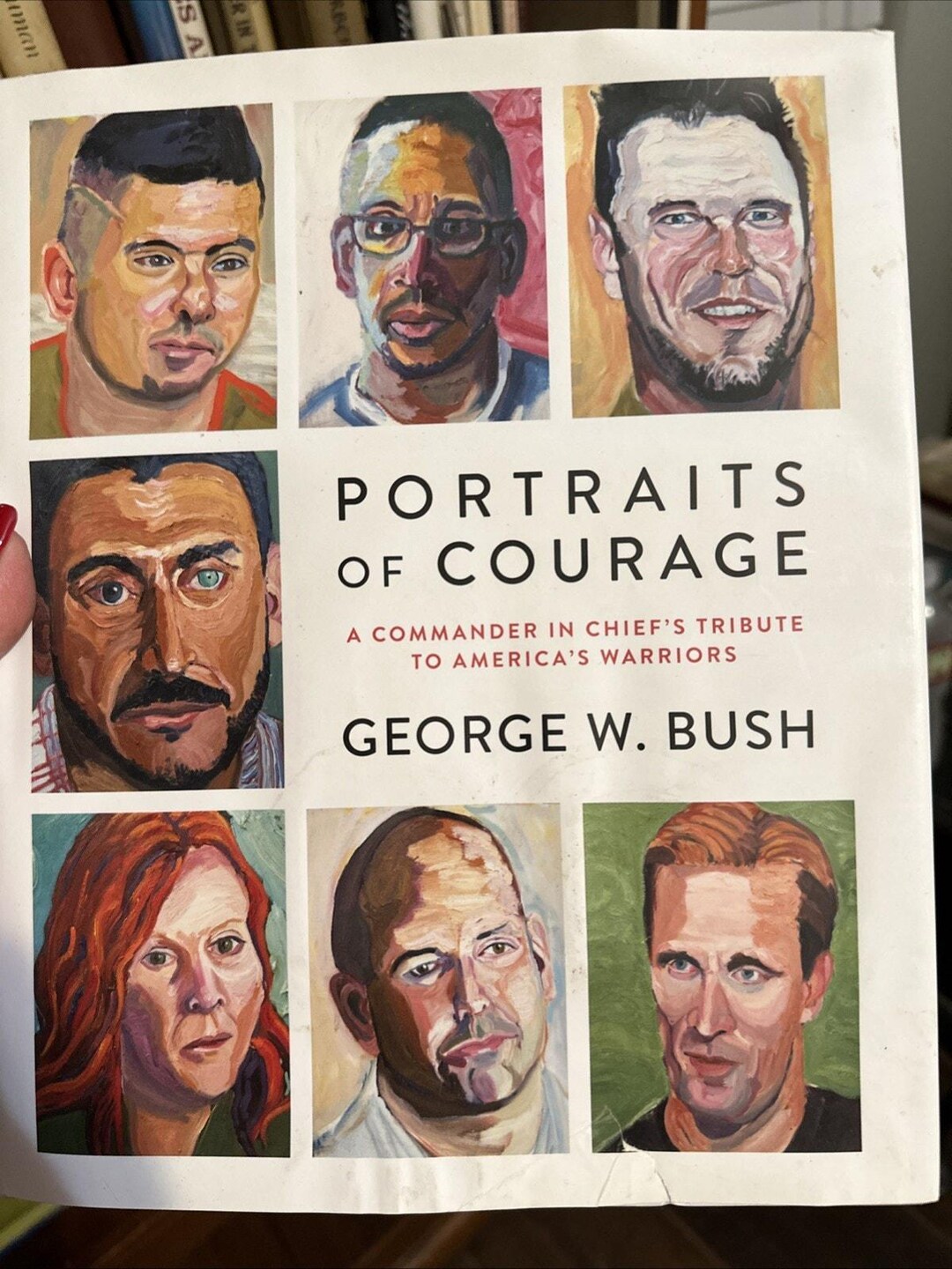 Portraits of Courage Hardcover Book: Military Art, Veteran Stories ...