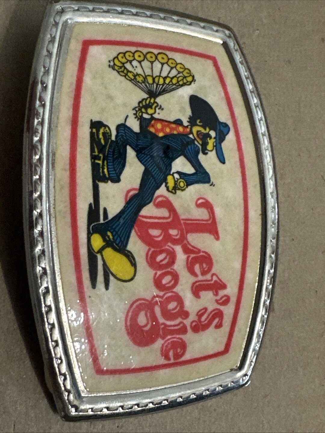 R. Crumb Let's Boogie Belt Buckle: 1970s Colored Art Design - Etsy