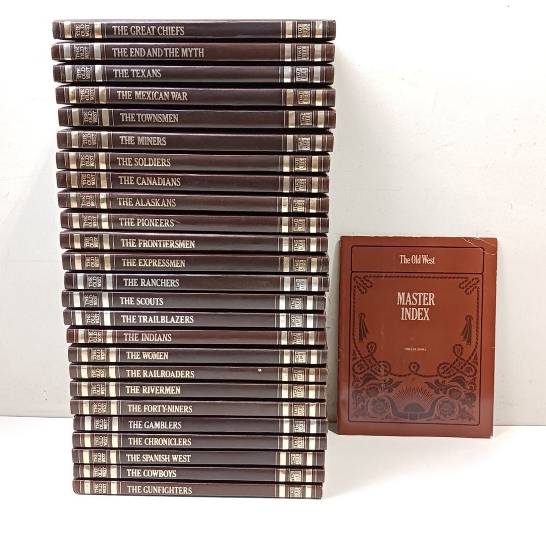 The Old West Books Complete Set of 26 - Etsy