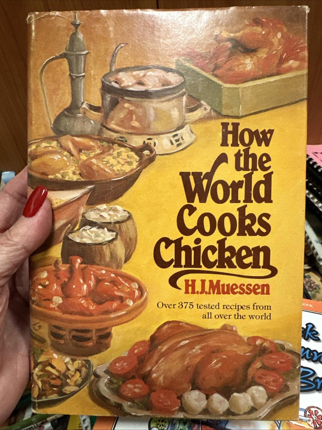 Vintage 'how the World Cooks Chicken' Cookbook, 1980 - Etsy