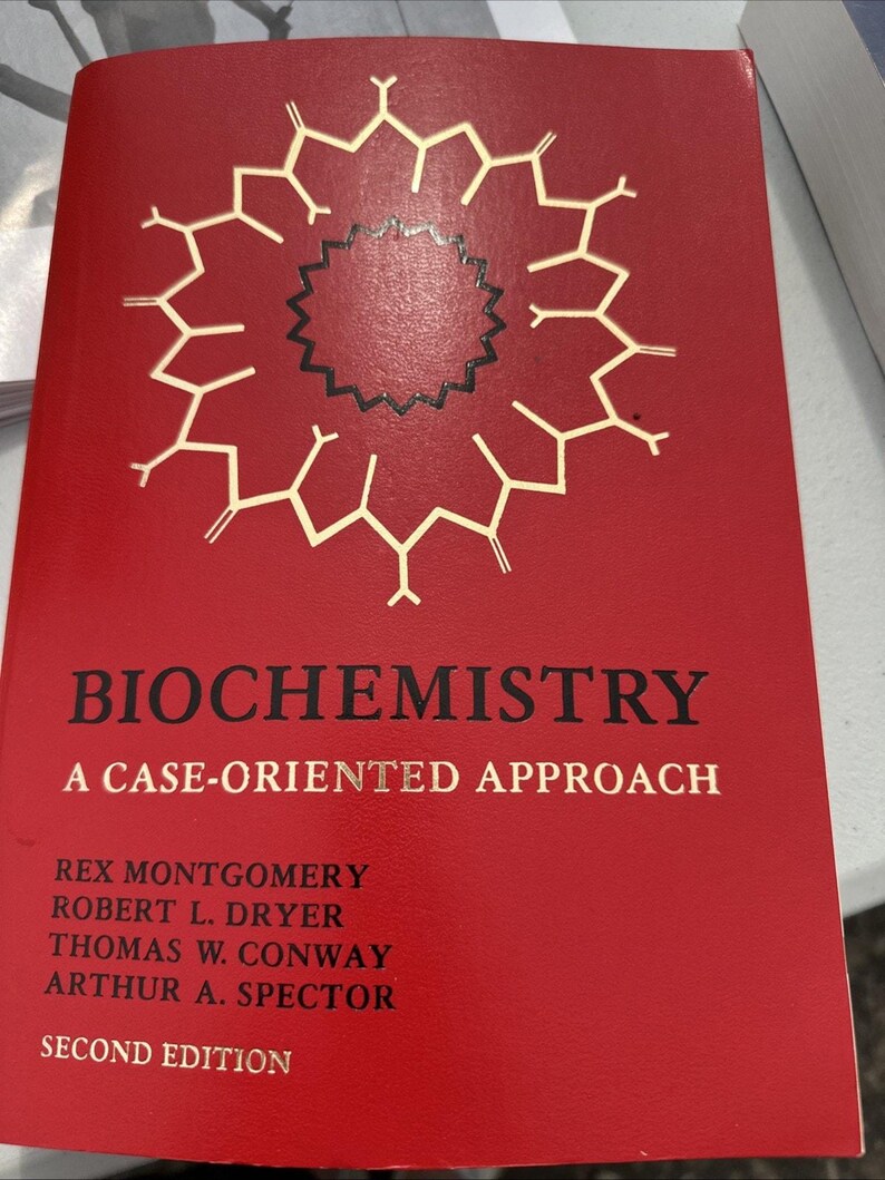 Biochemistry A Case-oriented Approach Second Edition Mosby - Etsy