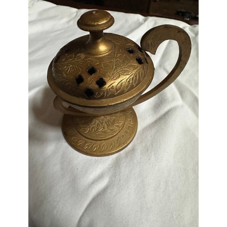 Brass Incense Burner Genie Lamps - Etsy