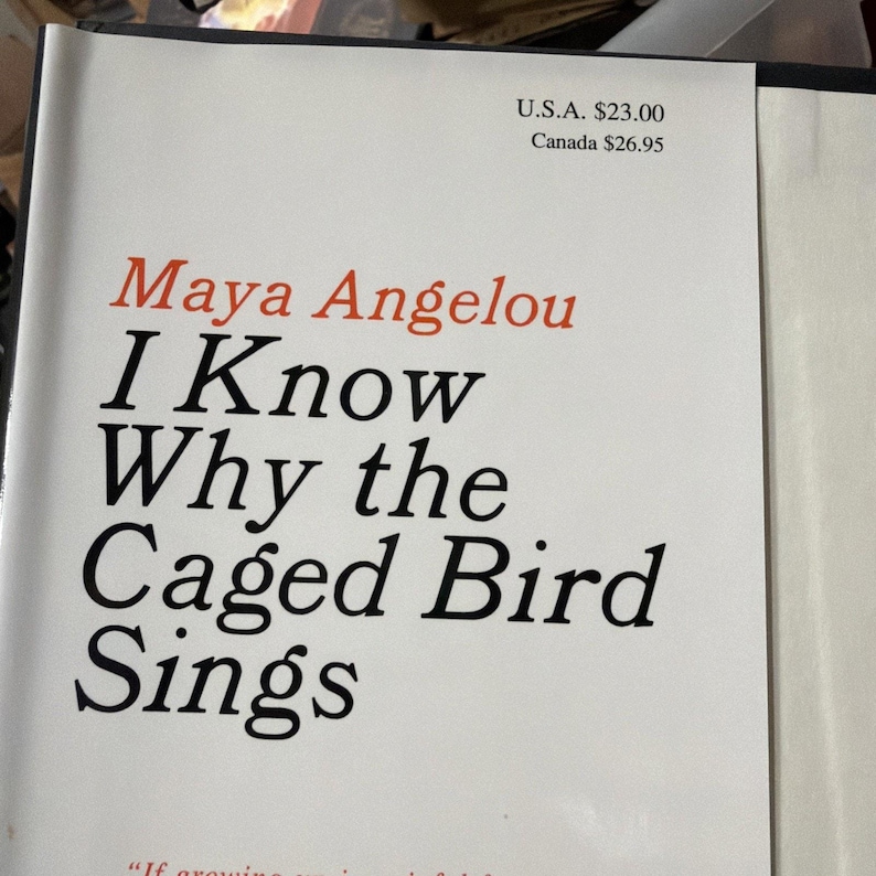 I Know Why the Caged Bird Sings by Maya Angelou - Etsy