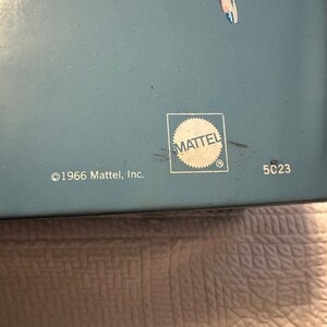 Vintage Blue 1966 Mattel Ballet Box Carrying Case, PVC Vinyl - Etsy