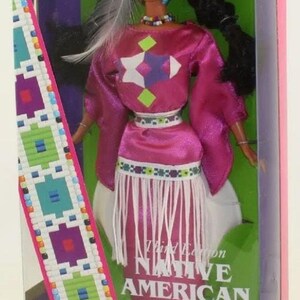 1994 Mattel Barbie Dolls of the World Native American Third Edition - Etsy
